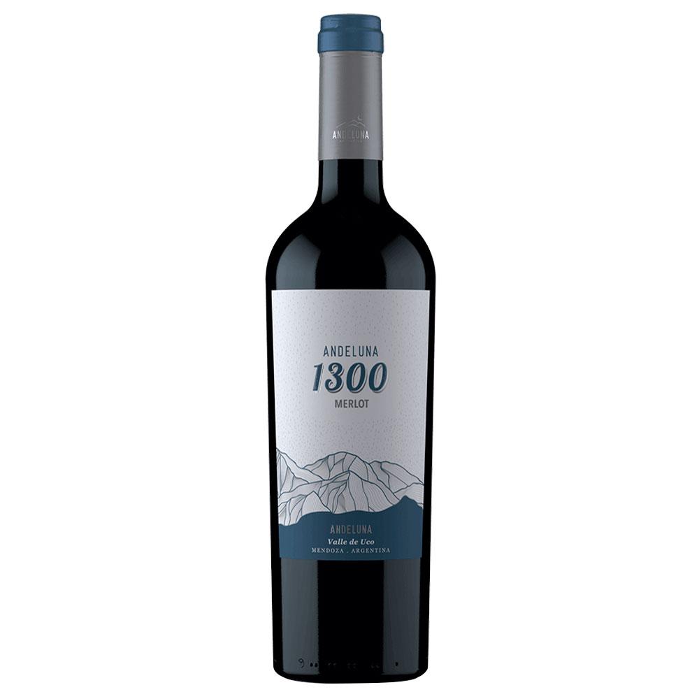 Andeluna 1300 Merlot 750ml - Vinos del Mundo