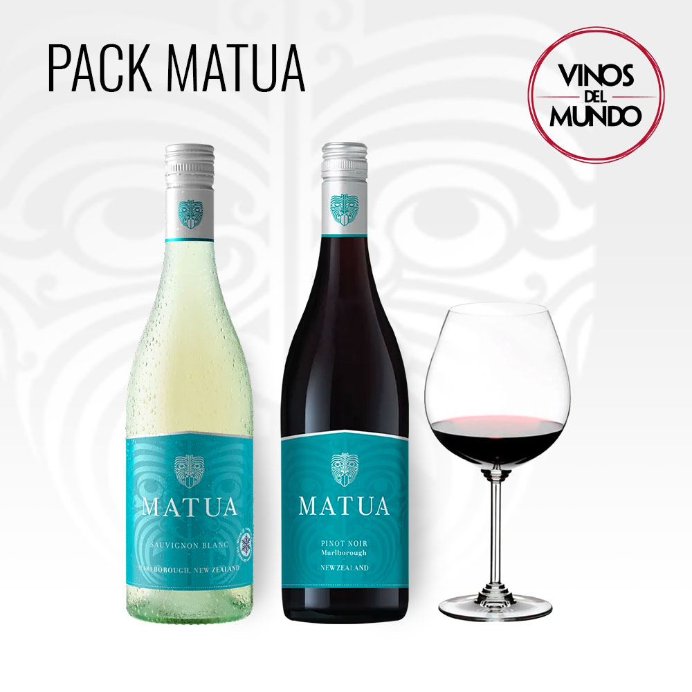 Pack MATUA com Riedel de regalo - Vinos del Mundo